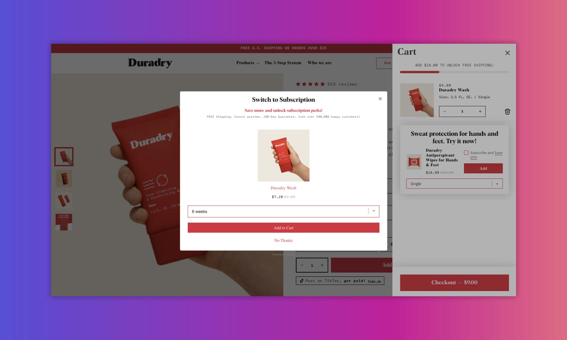 Duradry stays fresh & clean, sees revenue jump 21%